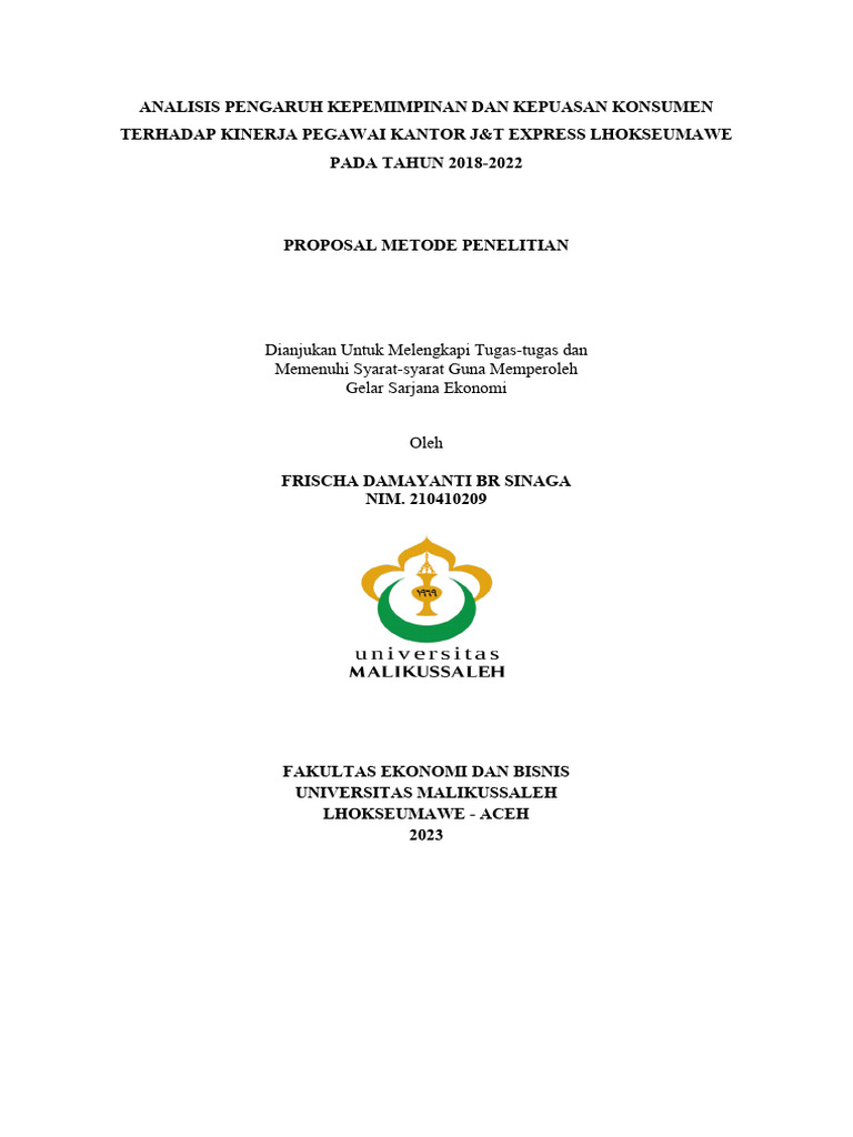 Metopen Lanjutan Frischa D Sinagan | PDF