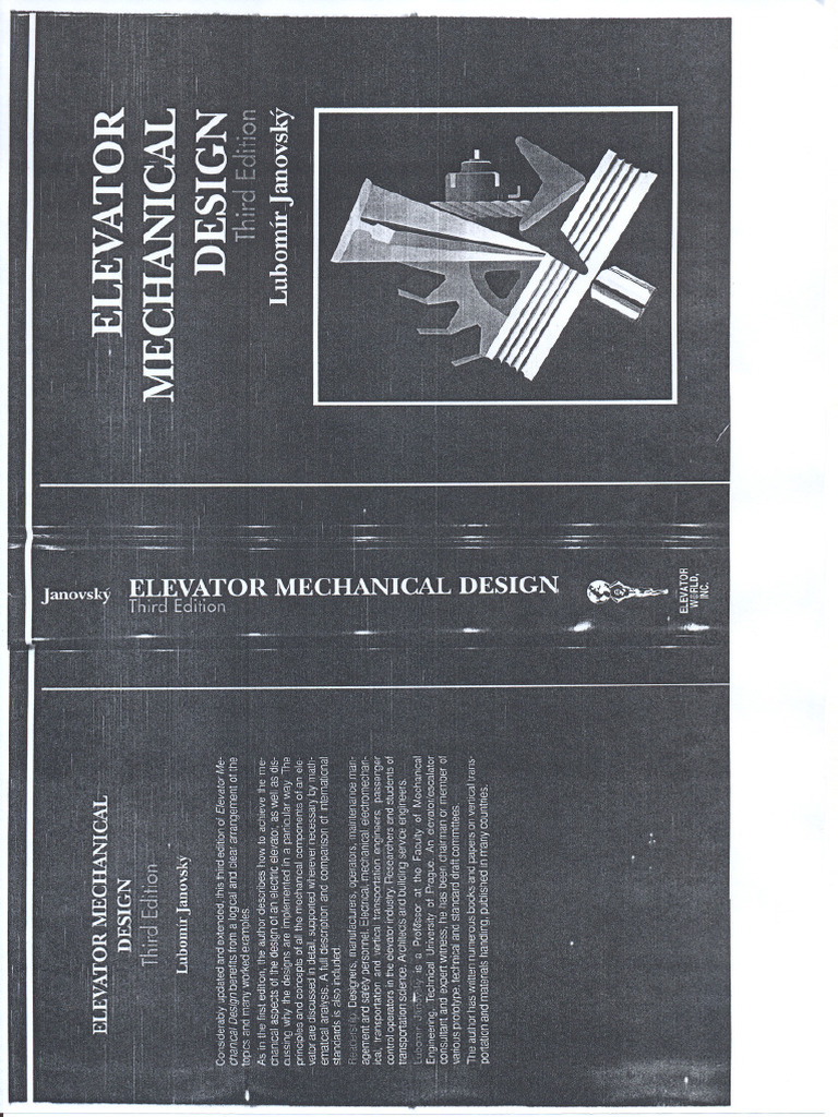 Elevator Mechanical Design | PDF