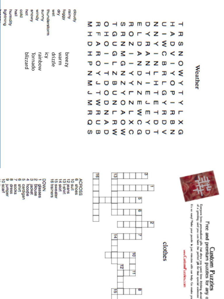 Weather Conditions: From Breezy to Blizzard | PDF