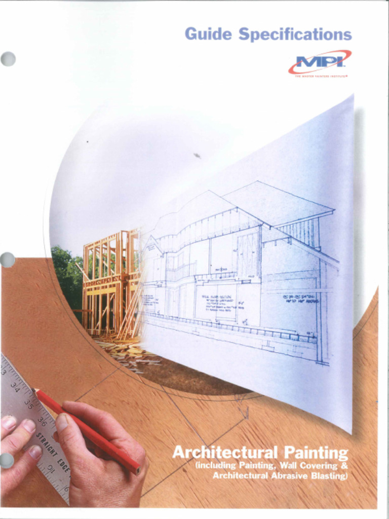 GUIDE SPECIFICATIONS - Painting, Wallcovering, Abresive Blasting | PDF