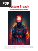 Cyberpunk Red Fillable Character Sheet | PDF | Weaponry | Leisure