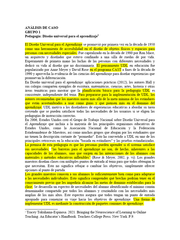 D1 Análisis de Caso Grupal 1 | PDF