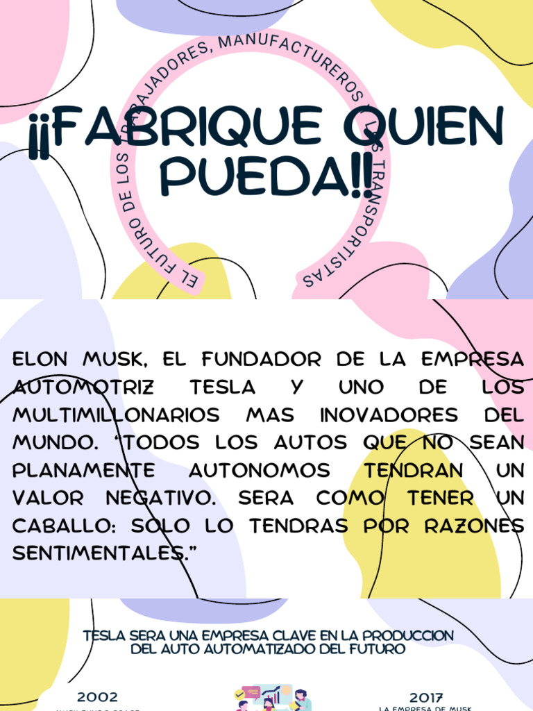 Fabrique Quien Pueda!! | PDF