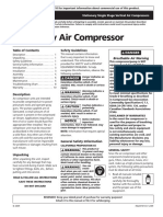 Air Compressor Manual PDF | PDF | Ac Power Plugs And Sockets | Valve