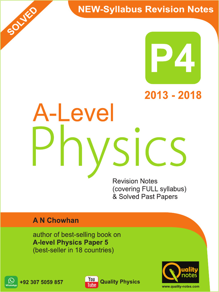 A Level Physics Paper 4 | PDF