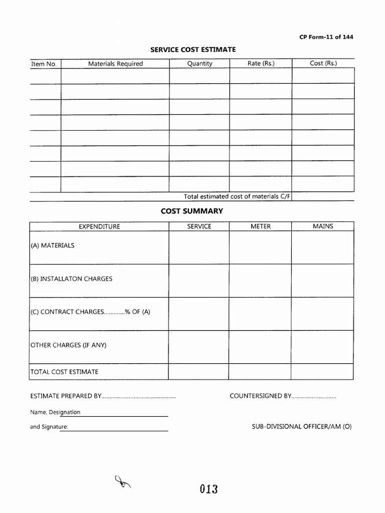 CP Form - 12 | PDF