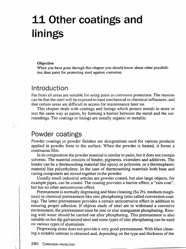 11 - Other Coating and Lining | PDF