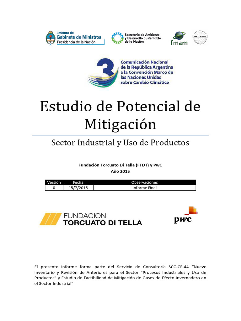 Informe Mitigacion Procesos | PDF