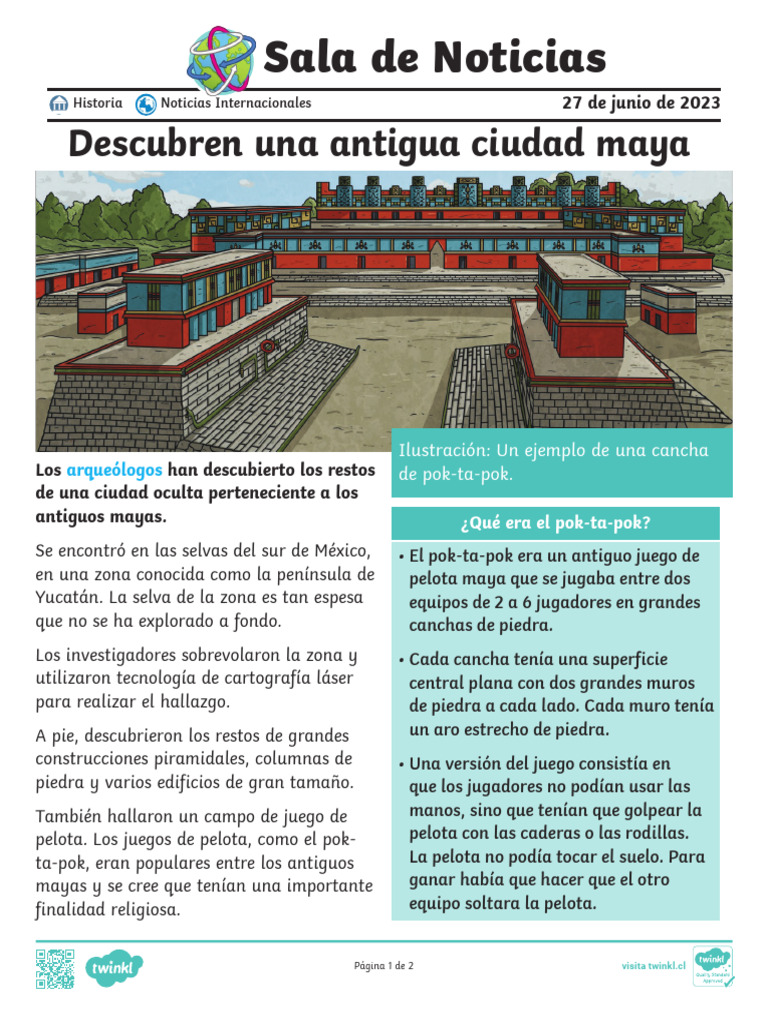 Descubrimiento de Ocomtún, ciudad maya oculta | PDF | Ciencias sociales