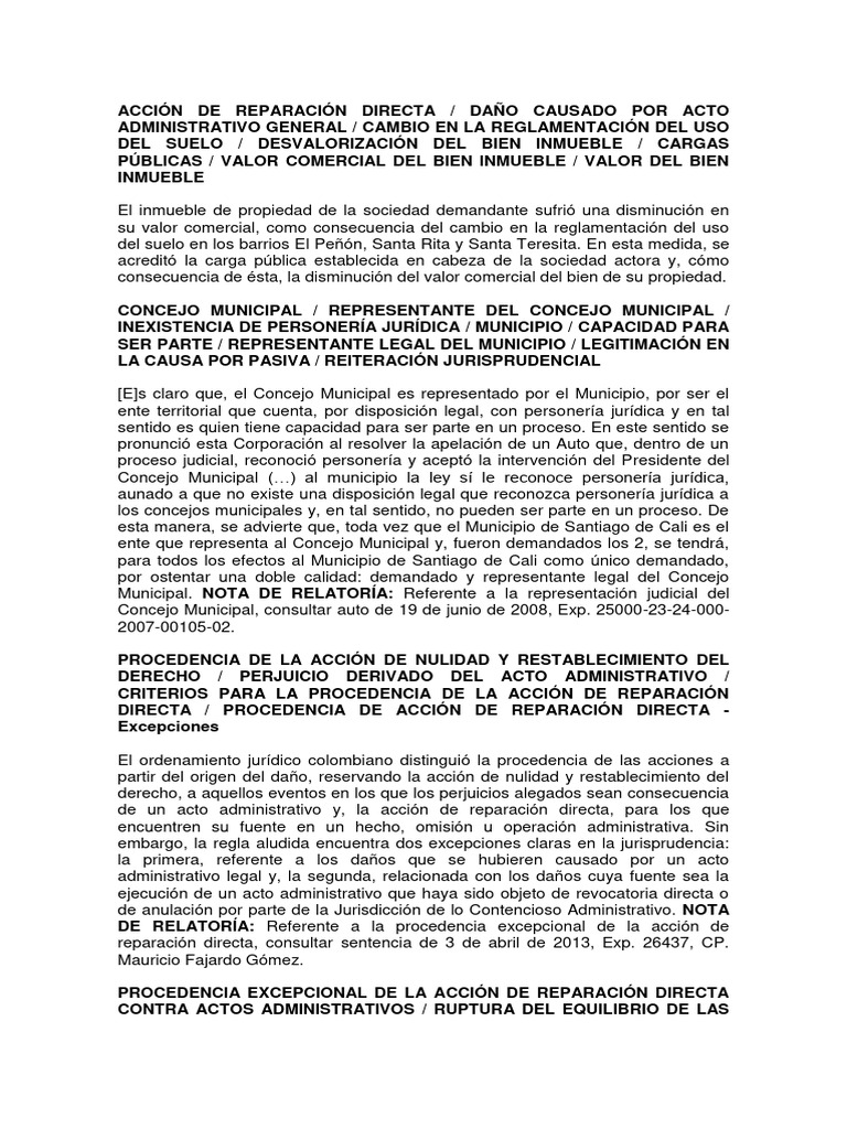 Sentencia Cambio Uso Suelo Edificabilidad | PDF