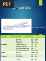 Normal Range of Motion Values | PDF | Anatomical Terms Of Motion | Thumb