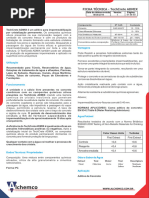 Ficha Técnica Xypex Admix C-500 NF | PDF | Concreto | Materiais