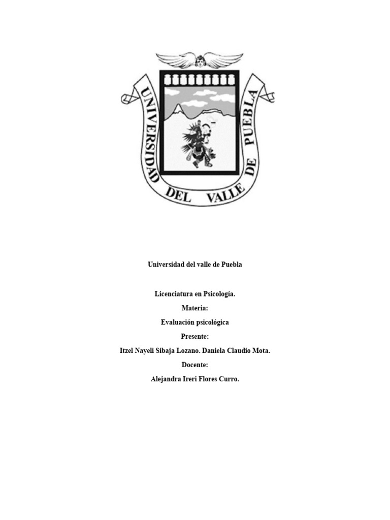 Pruebas Psicologicas | PDF | Sicología Pruebas Psicologicas | PDF | Sicología