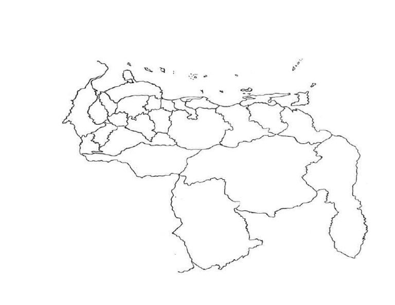 Ubicacion de Estados de Venezuela | PDF