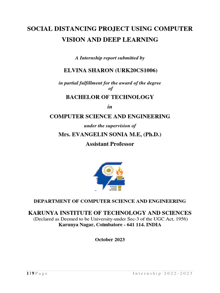 Intel Internship Report 1 | PDF