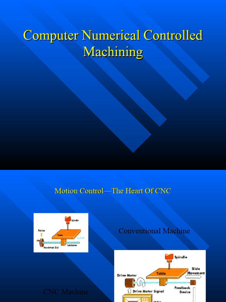 1 - Introduction To CNC | PDF | Numerical Control | Manufactured Goods
