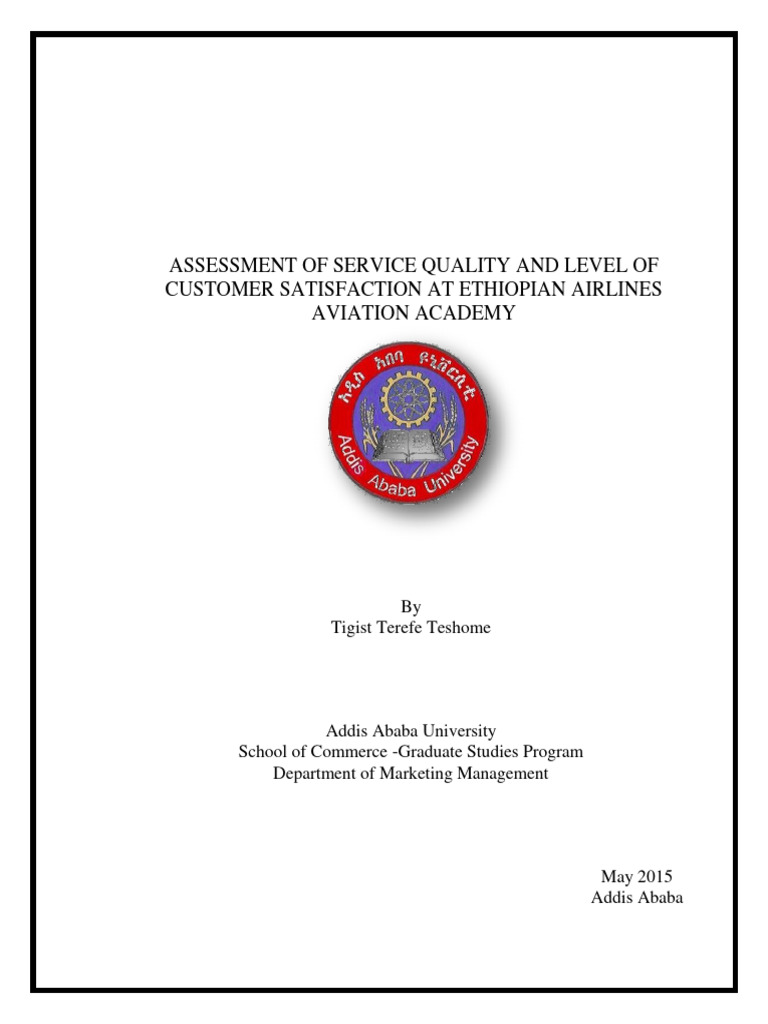 Tigist Terefe | PDF | Customer Satisfaction | Business