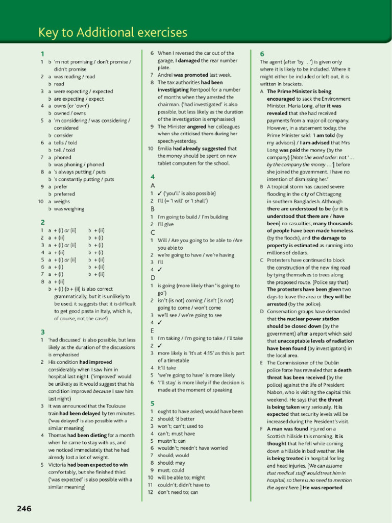 Hewings, Martin - Advanced Grammar Keys | PDF