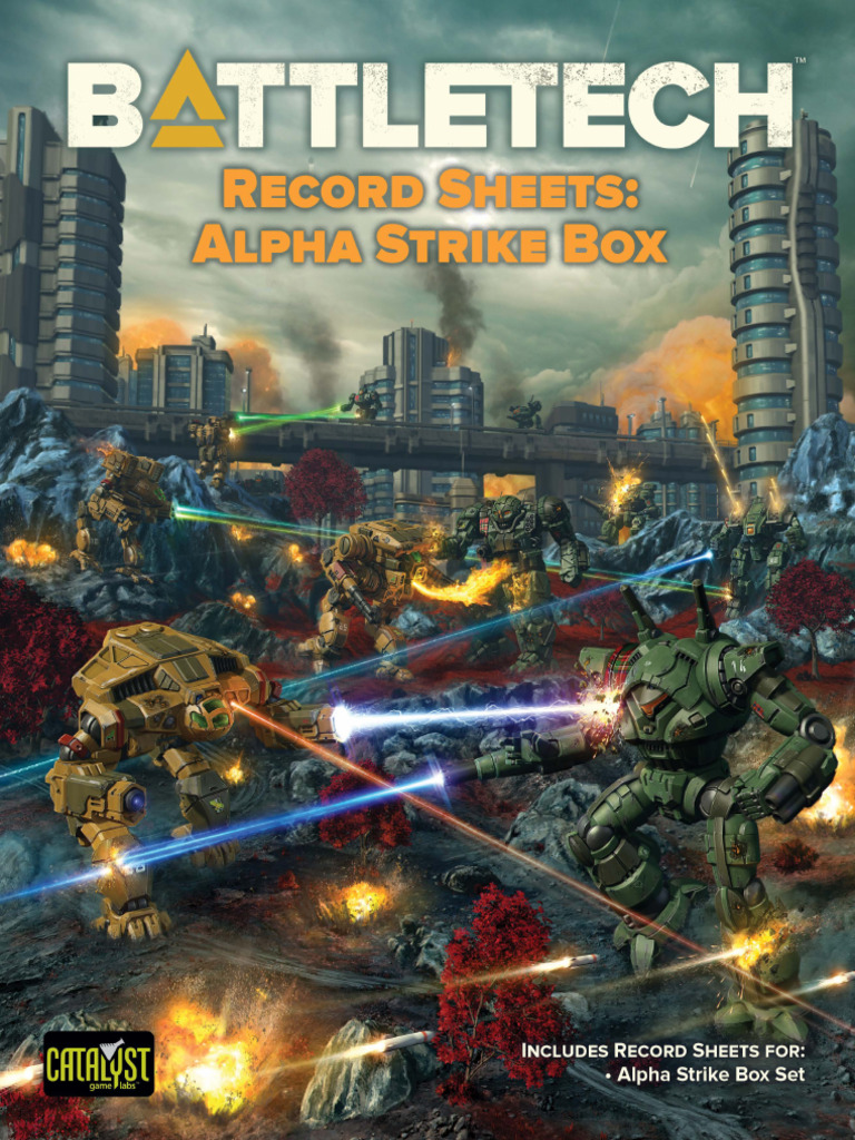 BattleTech BattleMech Record Sheets | PDF