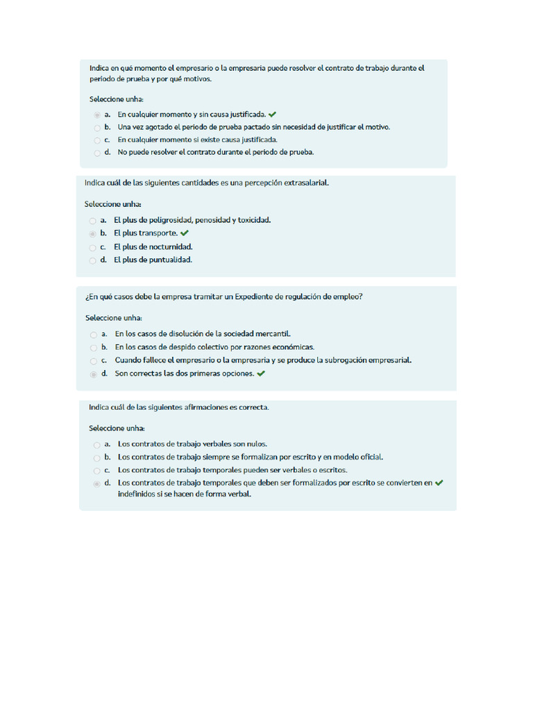 Modelos de Pruebas Unidad 1 | PDF