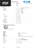 FP06P Data Sheet: FP06P-S1-04-32-NU-V-77A-24D-ML-30 | PDF | Valve | Mechanical Engineering