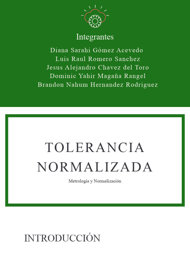 Tolerancia Normalizada | PDF | Tolerancia de ingeniería | Ciencias fisicas