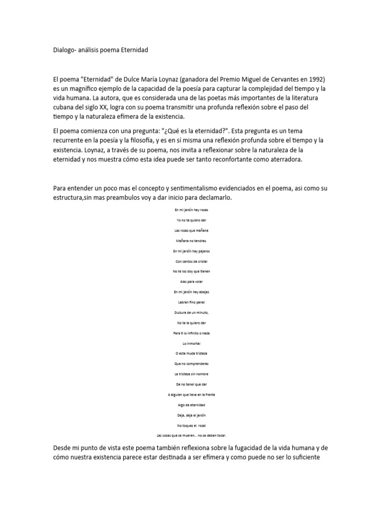 Analisis Poema | PDF | Rima | Poesía