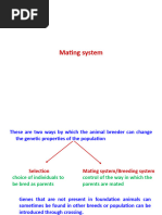 Livestock Mating Systems Guide | PDF | Inbreeding | Organisms