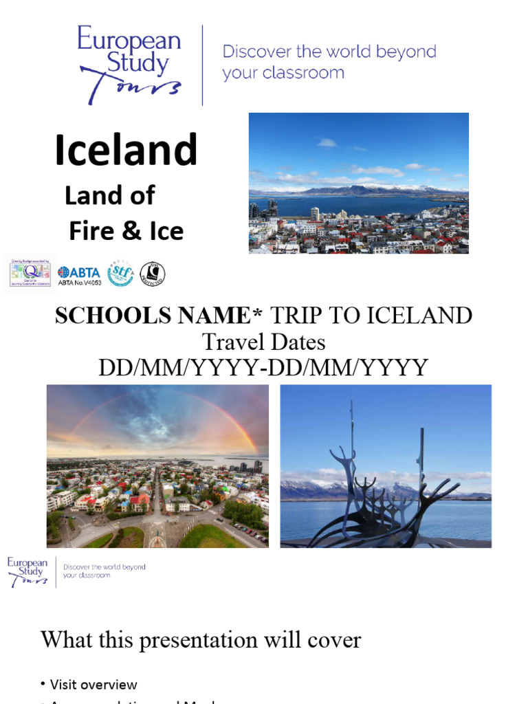 Iceland Destination Presentation Updated 2018 | PDF | Iceland | Aurora