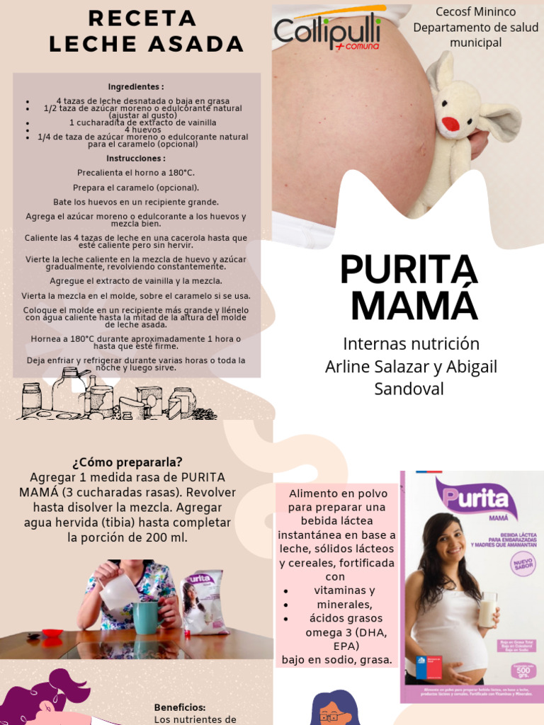 Purita Mamá | PDF | Leche | Huevo como alimento