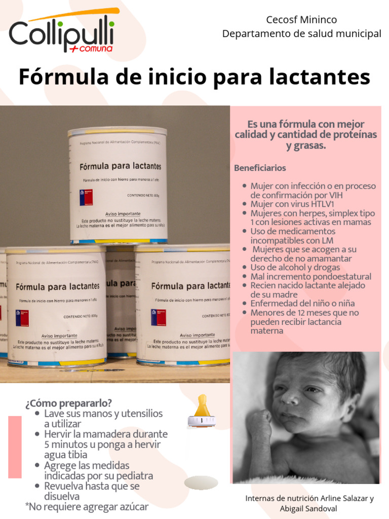 Fórmula de Inicio para Lactantes | PDF