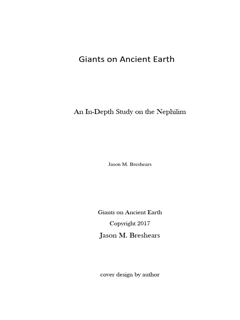 Giants On Ancient Earth | PDF | Social Science | Young Adult