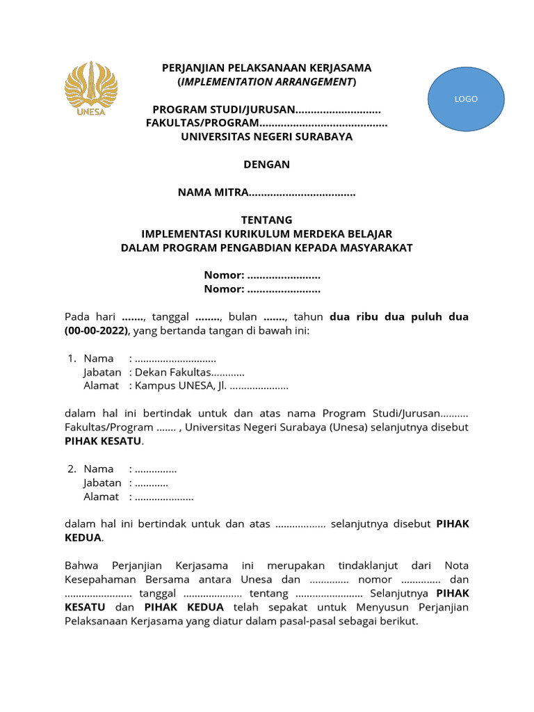 Draf Contoh Ia PKM | PDF