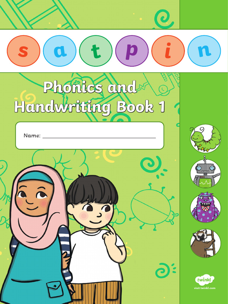 Za HL 631 Phonics and Handwriting Book 1 - Ver - 6 | PDF