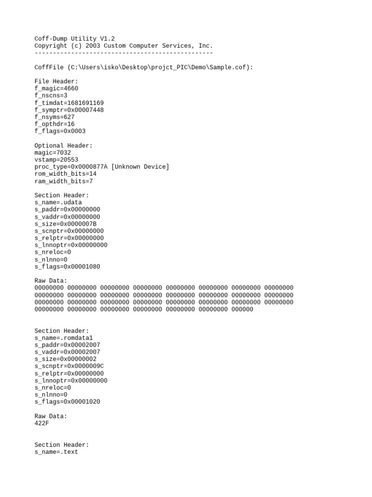 Sample Cof | PDF | Data Management | Computing