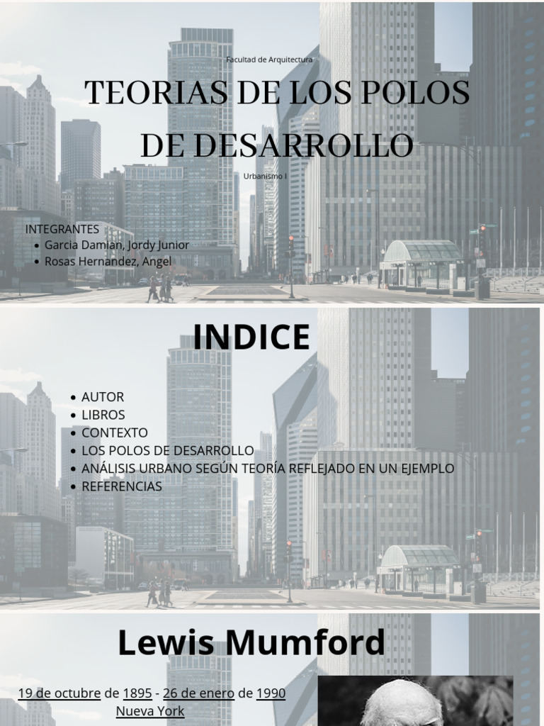 Teoría de los Polos de Desarrollo | PDF | Ciudad | Economias