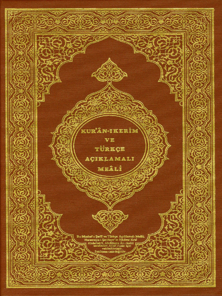 TR Meanings of Quran in Turkish | PDF