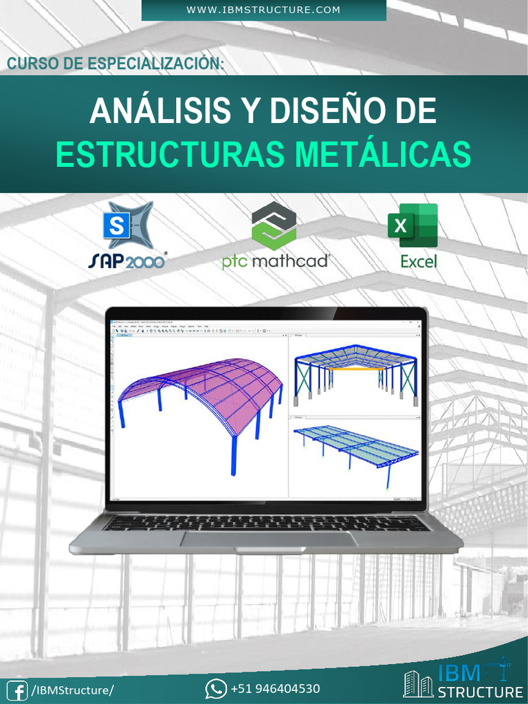 Temario Especializacion en Analisis y Diseno de Estructuras Metalicas | PDF