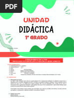 Unidad 5 Primer Grado | PDF | Educación primaria | Aprendizaje