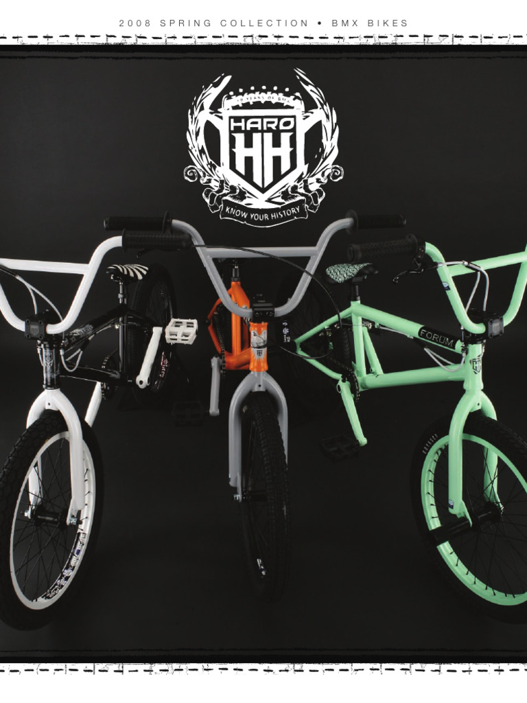 Catalogo Haro Bikes 2008 | PDF | Adventure Travel | Human Powered Vehicles