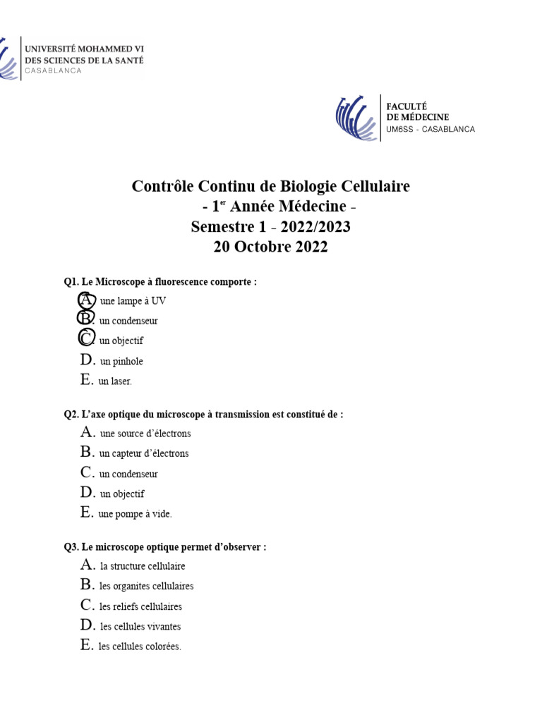 CC1 Biocell FM 2022 | PDF