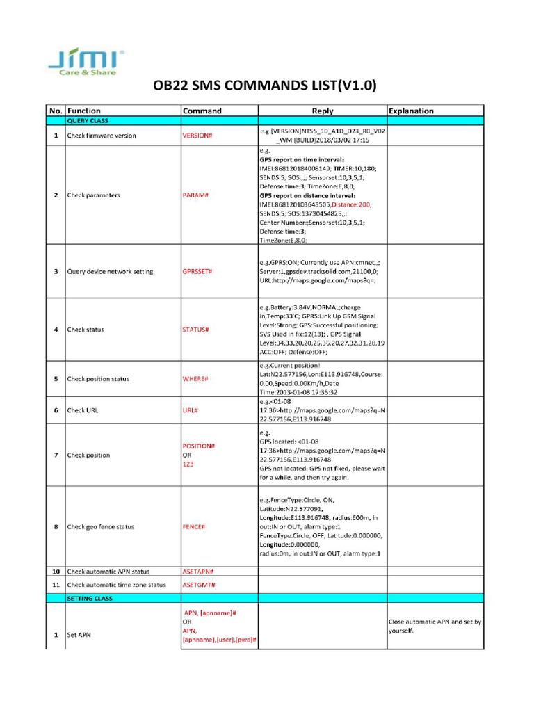 05 Ob22 Commands | PDF