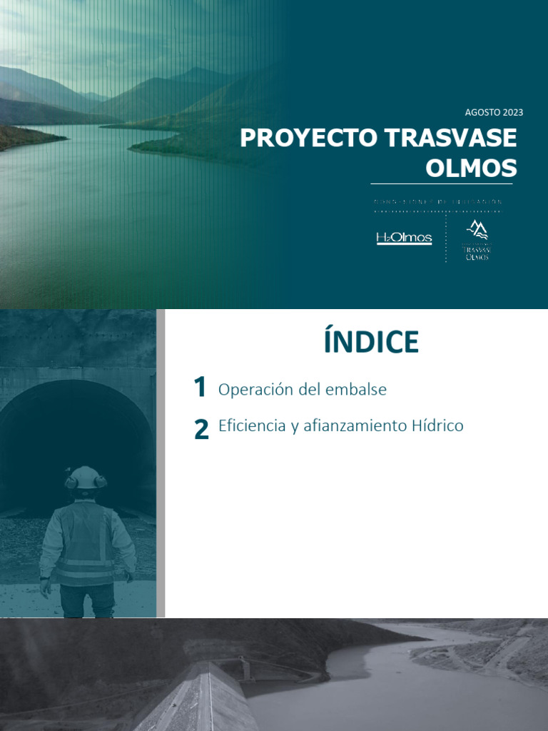 Proyecto Trasvase Olmos CTO | PDF | Represa | Reservorio