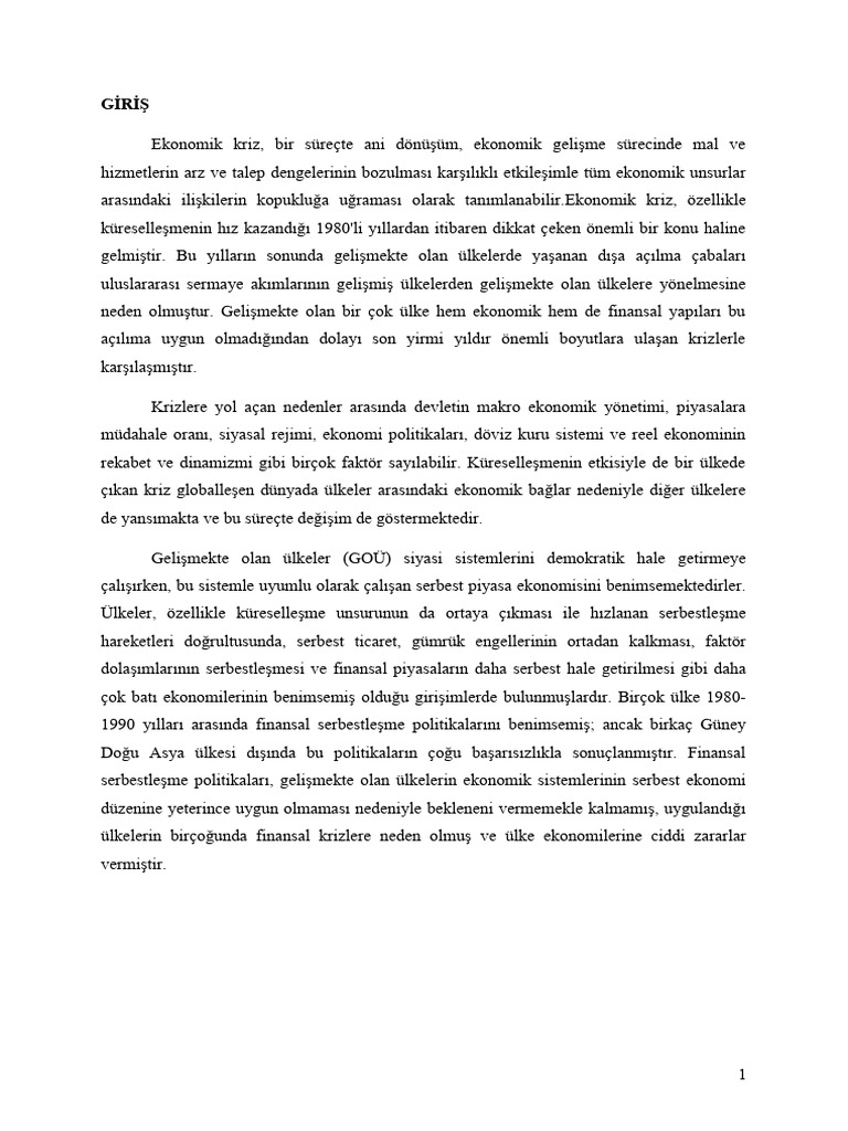 Kriz Teorileri | PDF