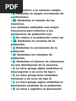 Símbolos en Estadística y Probabilidad | PDF | Estadísticas | Muestreo ...