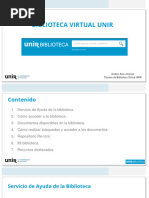 Tutorial Biblioteca Virtual UPANA | PDF