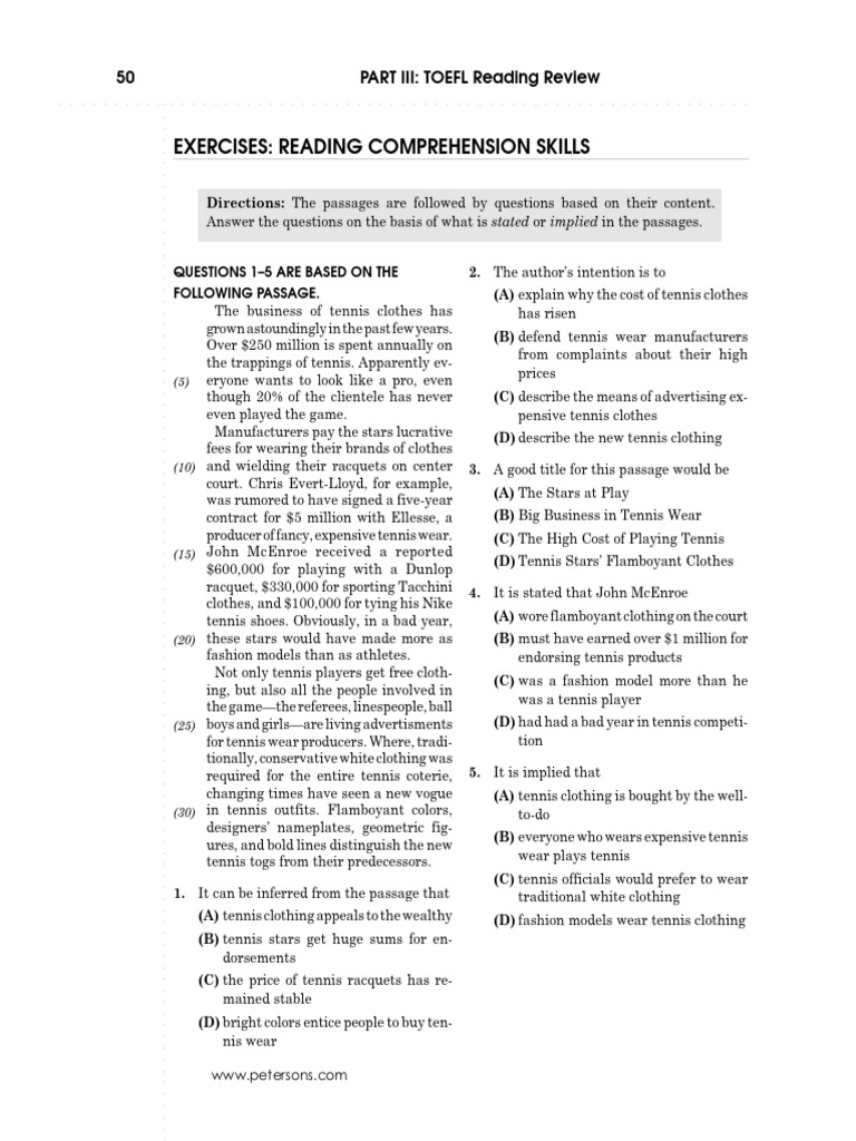 Latihan Toefl - Reading | PDF | Car | Fuel Economy In Automobiles
