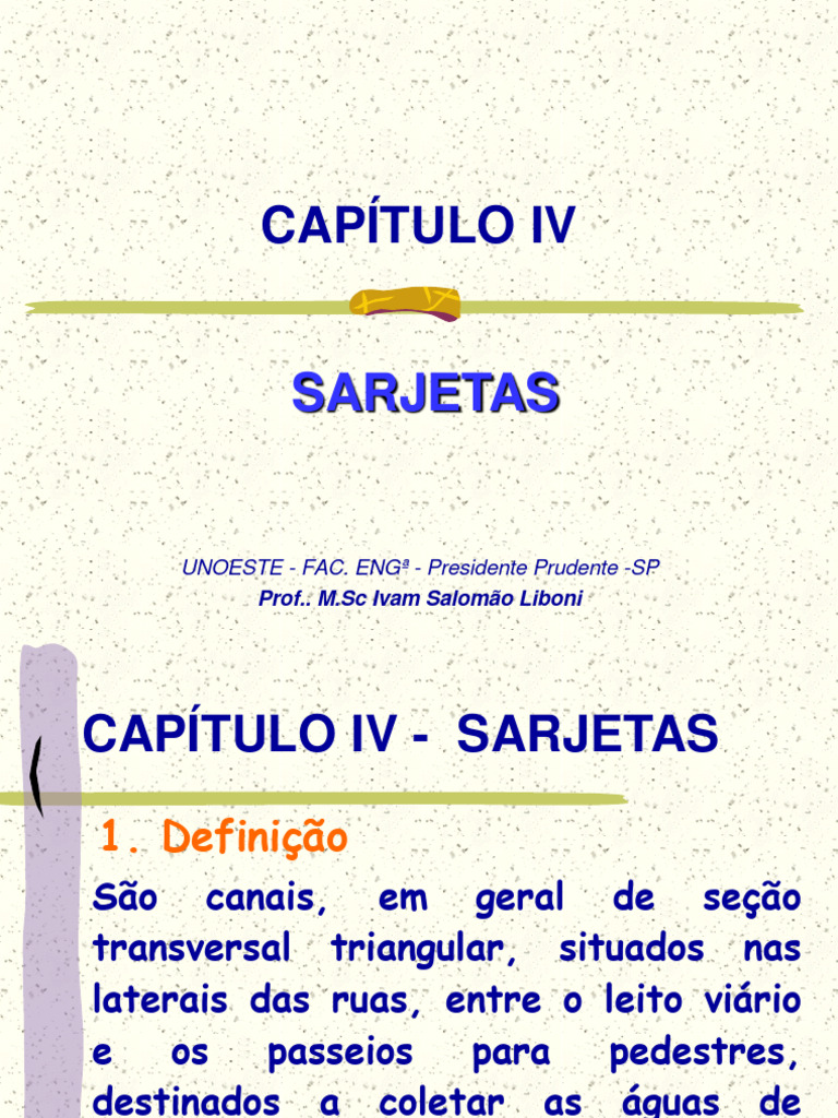 6 Apresentacao Cap IV | PDF