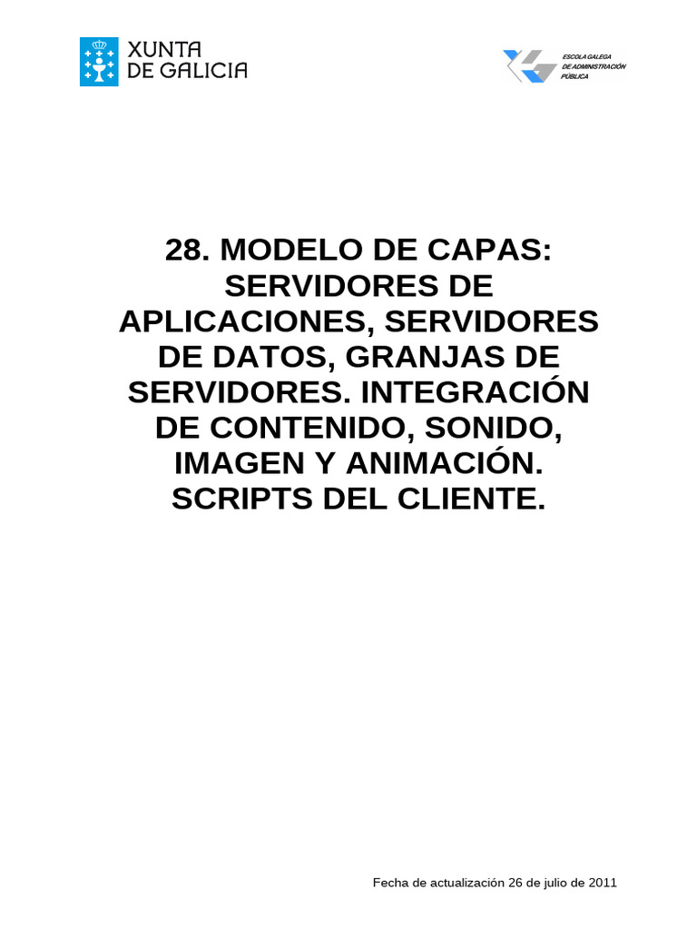 Xunta - A1 - T - 28 - MODELO DE CAPAS - 29 | PDF | Middleware | Red mundial
