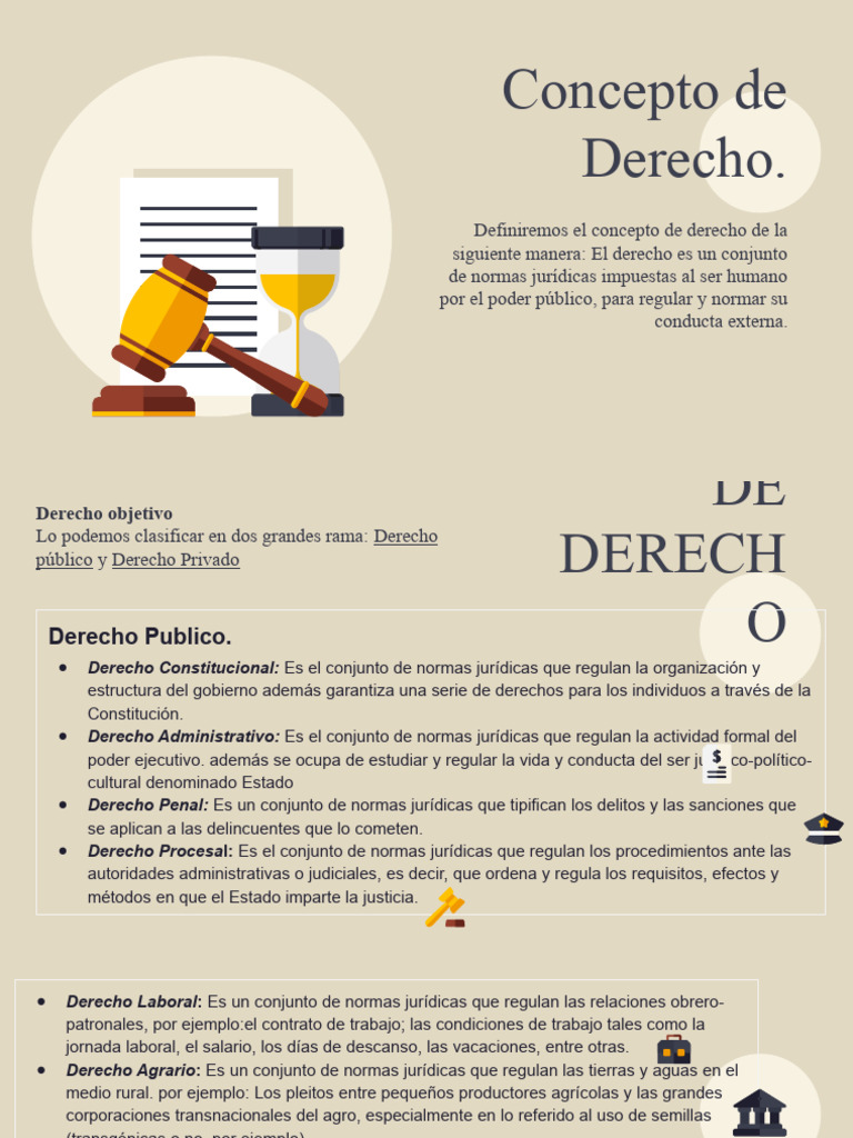 Conceptos de Derecho | PDF | Derecho penal | Ley procesal